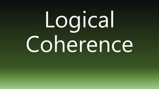 Coherence | PPTX