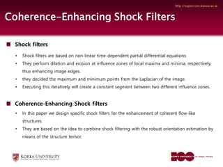 Coherence enhancing shock filters | PDF | Technology & Computing