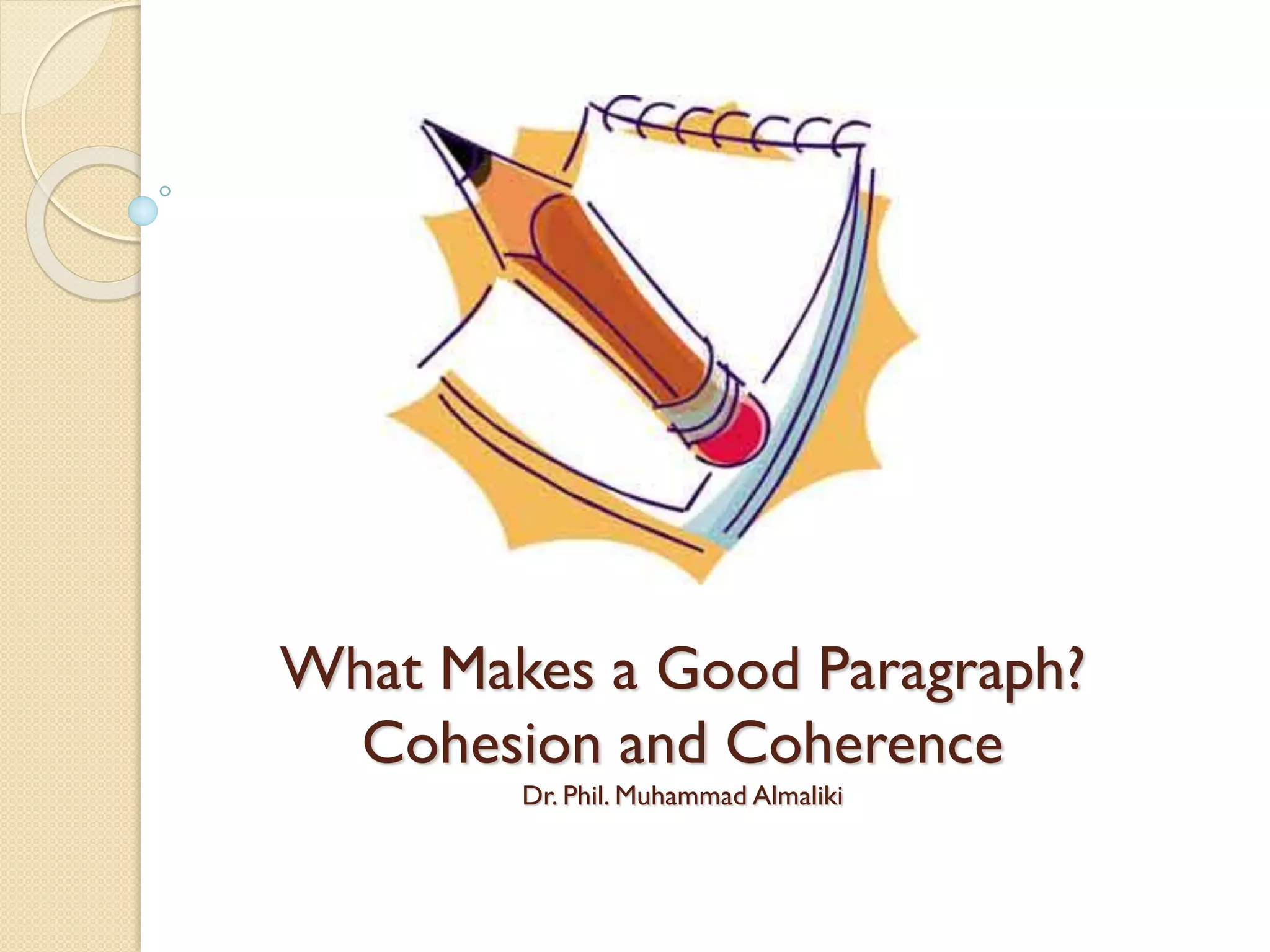 Coherence and cohesion | PDF