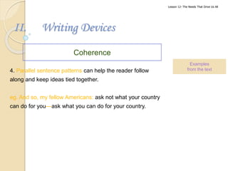 Coherence and cohesion | PDF