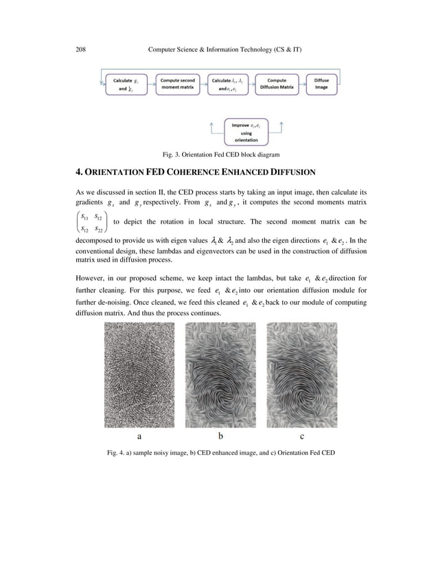 Coherence enhancement diffusion using robust orientation estimation | PDF