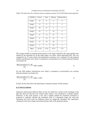 Coherence enhancement diffusion using robust orientation estimation | PDF | 3-D Graphics ...