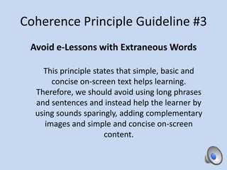 Coherence principle haynes.nolen | PPT