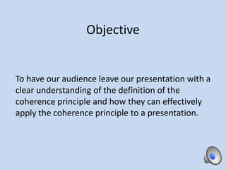 Coherence principle haynes.nolen | PPTX