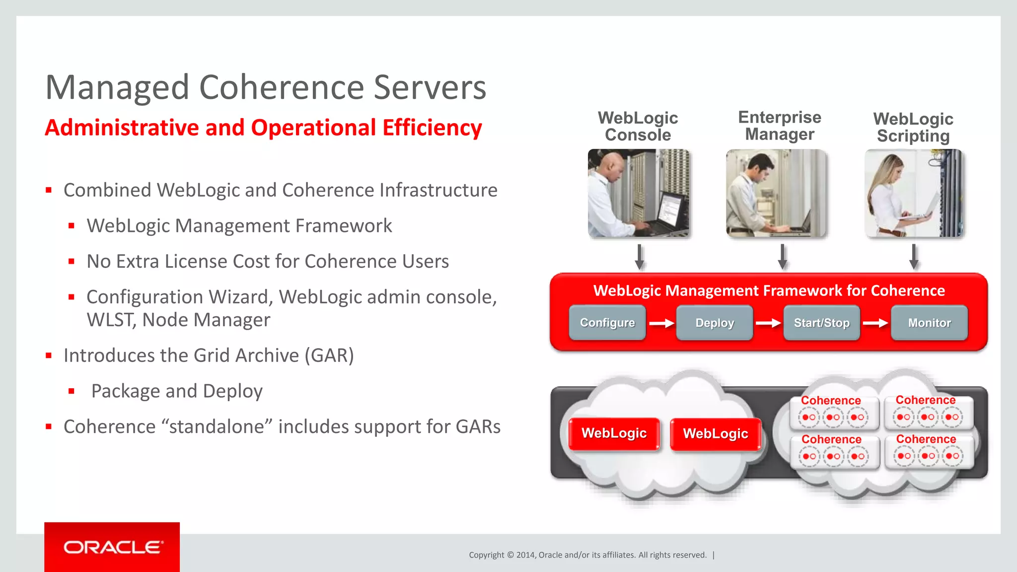 Oracle Coherence Strategy and Roadmap (OpenWorld, September 2014) | PPT