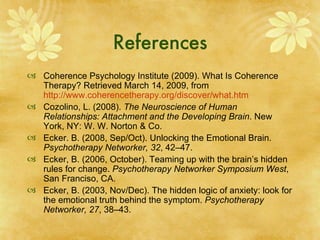 Coherence Therapy | PPT