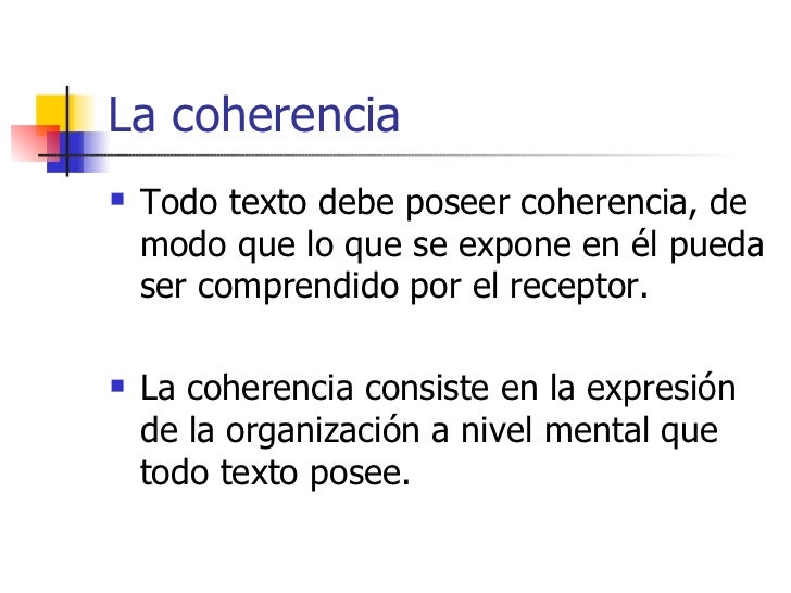 El Reto De La Coherencia - creditosona