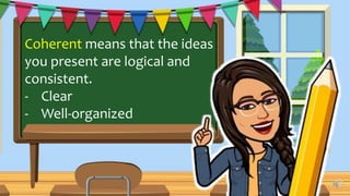 Coherent and comprehensive report in differing viewpoints on an issue ...