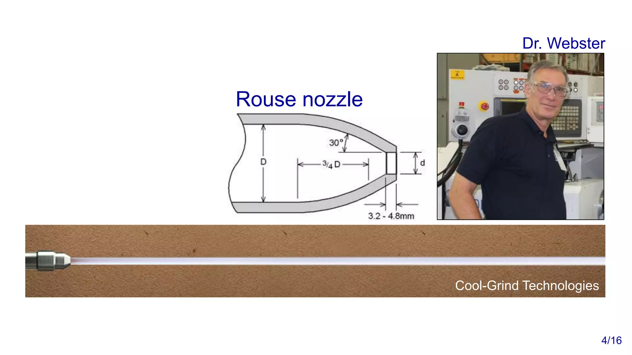 Coherent coolant jets for grinding | PPSX
