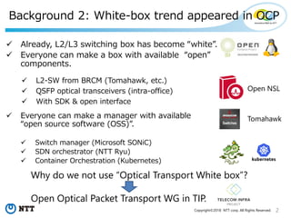 Coherent DSP meets open transport SDN | PPT