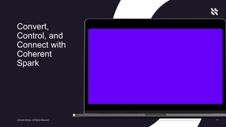 Coherent - Insurtech Innovation Award 2023 | PPT