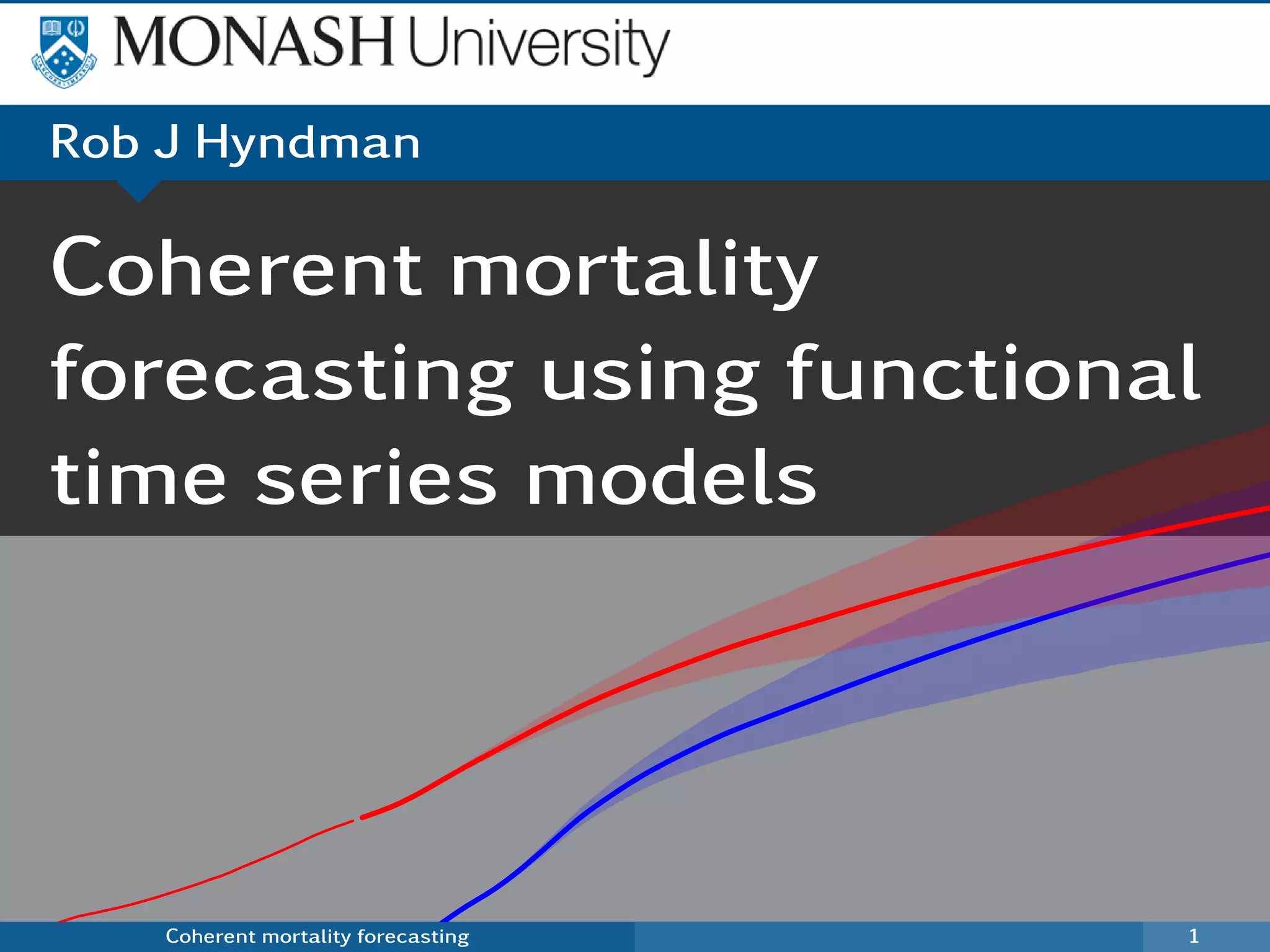 Coherent mortality forecasting using functional time series models | PPT
