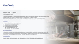 Coherent Solutions - AI Services - Case Studies.pptx | Cloud Computing | Internet