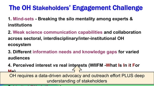 Capacitating One Health in Eastern and Southern Africa: ISAAA AfriCenter’s role | PPT