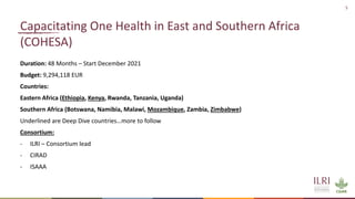 COHESA: Capacitating One Health in Eastern and Southern Africa | PPT