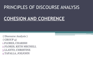 COHESION-AND-COHERENCE comprehensive discussion | PPTX