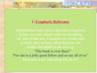 Cohesion And Coherence1 | PPT