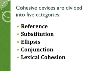 Cohesion chapter 3-john flowerdew | PDF