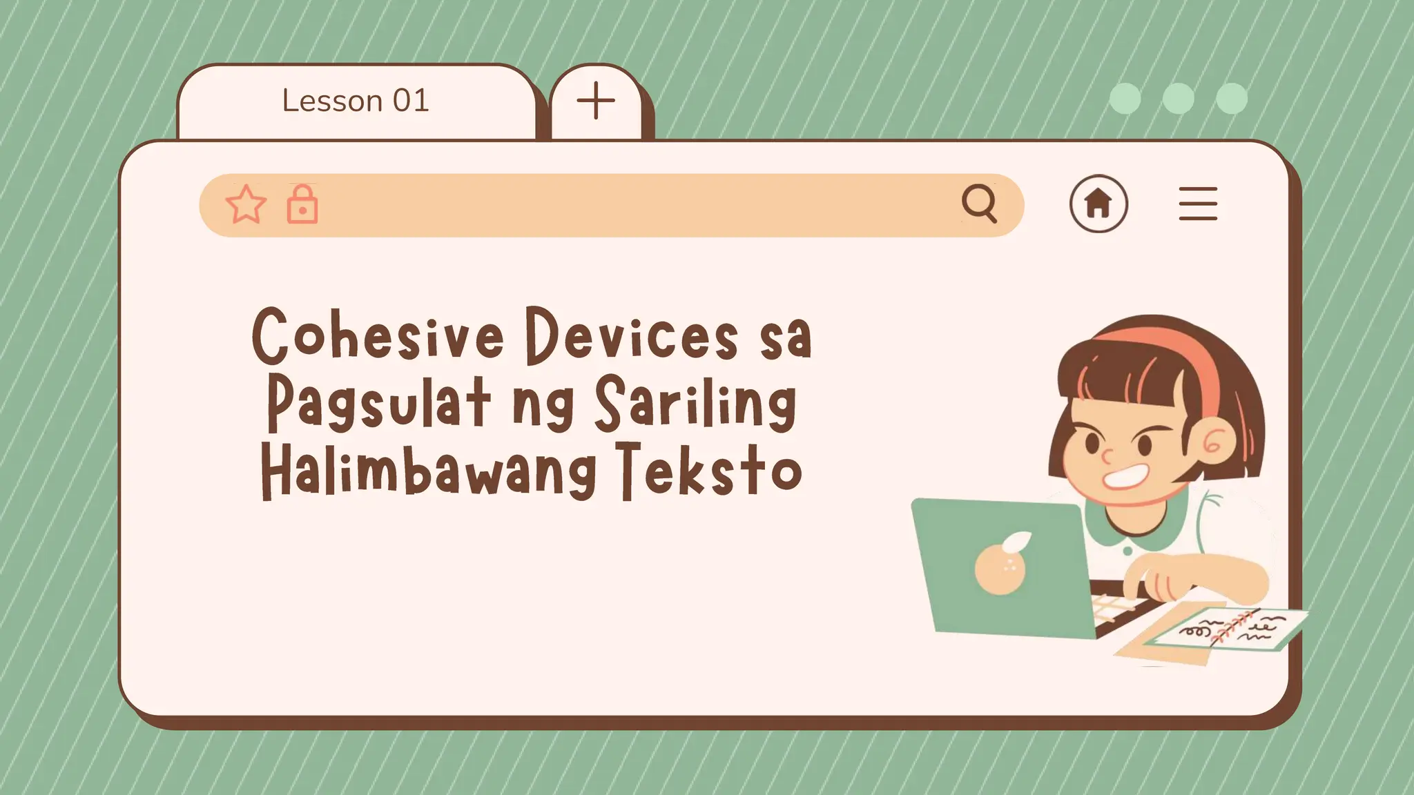 Cohesion Devices sa Filipino............ | PPTX