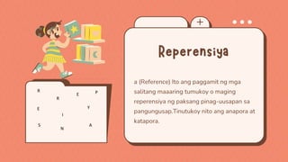 Cohesion Devices sa Filipino............ | PPTX