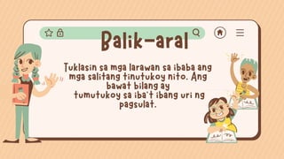 Cohesion Devices sa Filipino............ | PPTX