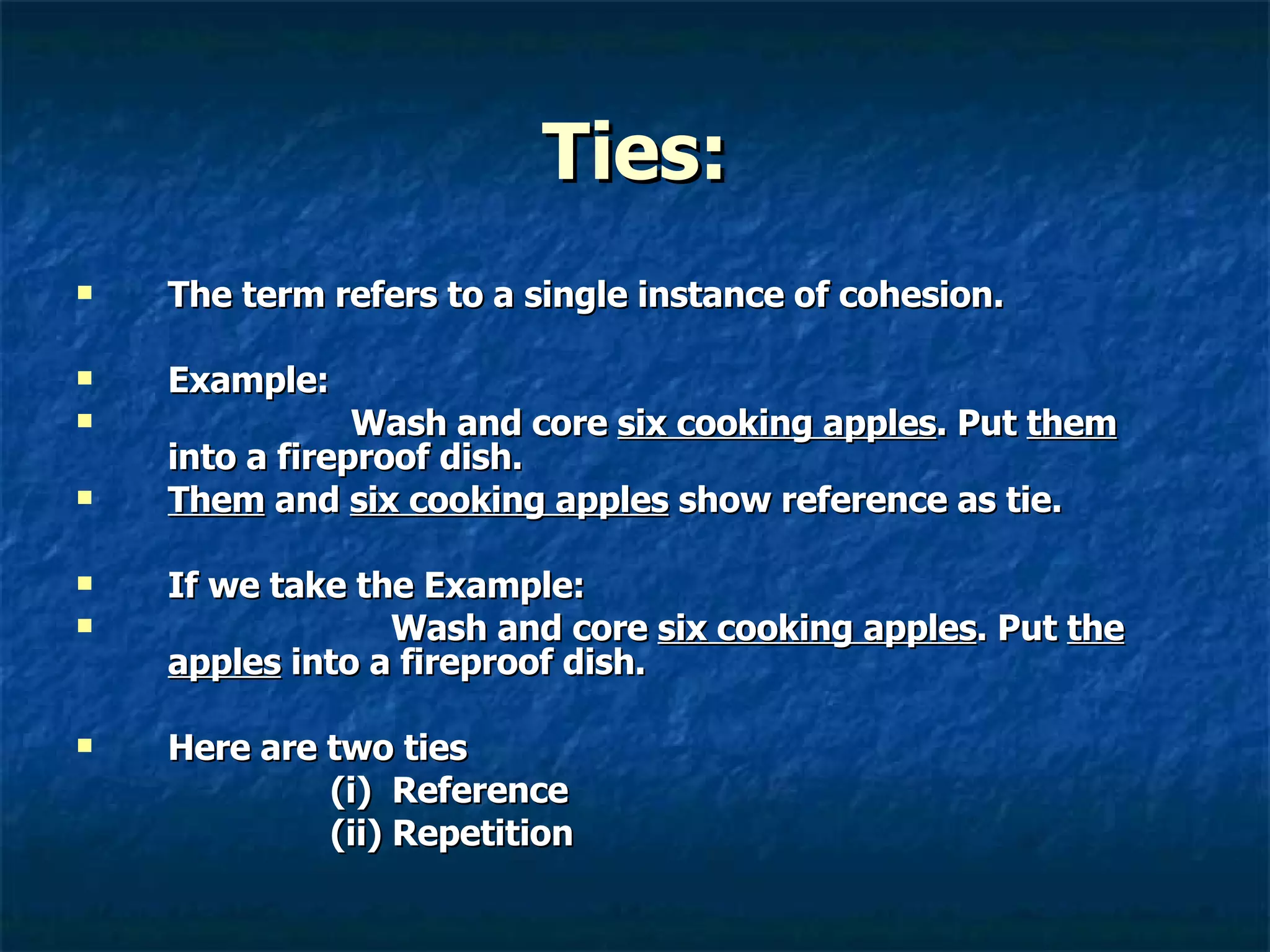 Cohesion Types | PPT