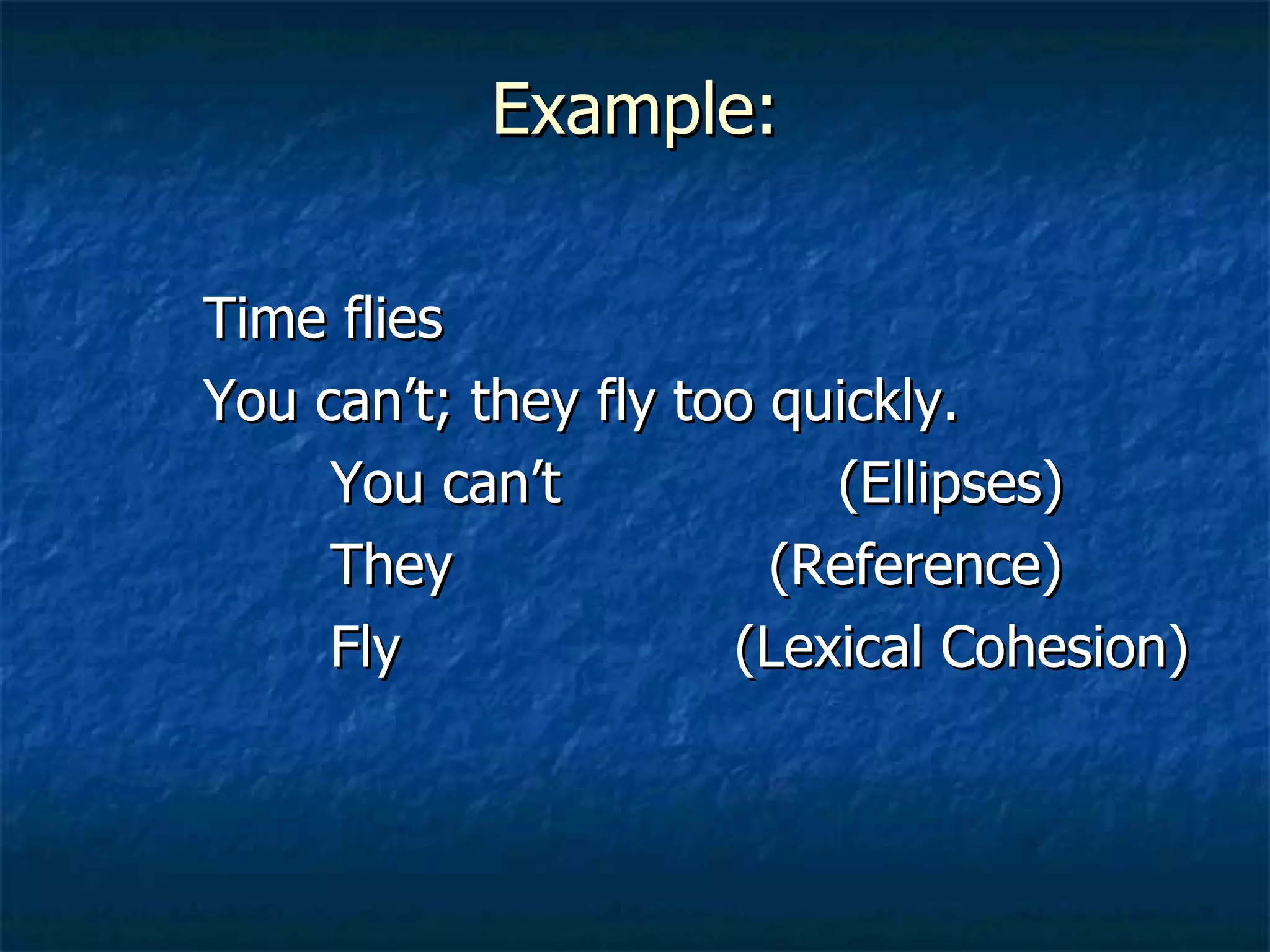 Cohesion Types | PPT