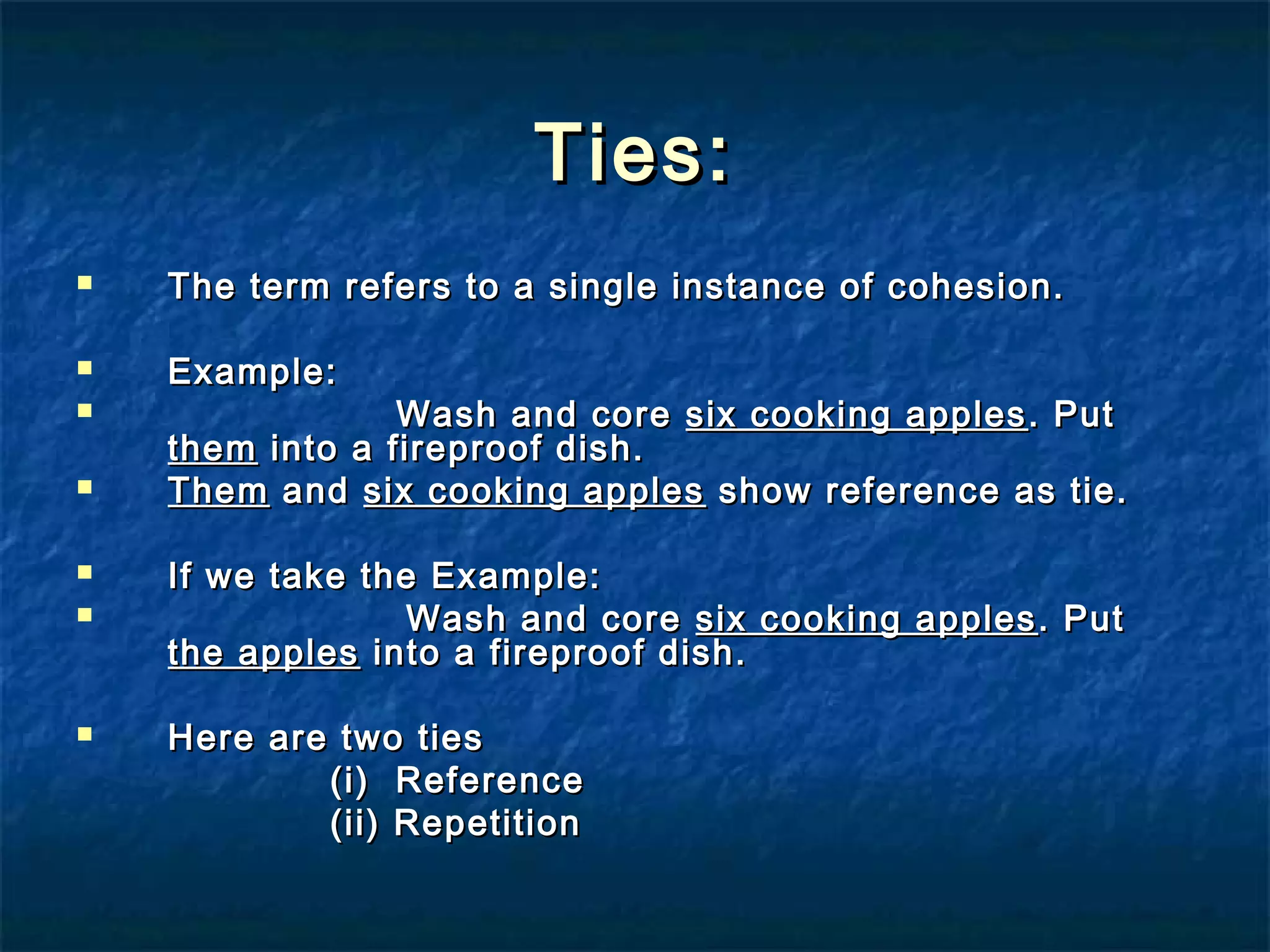Cohesion types | PPT