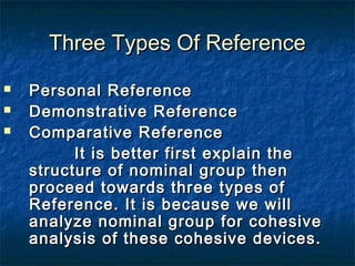 Cohesion types | PPT