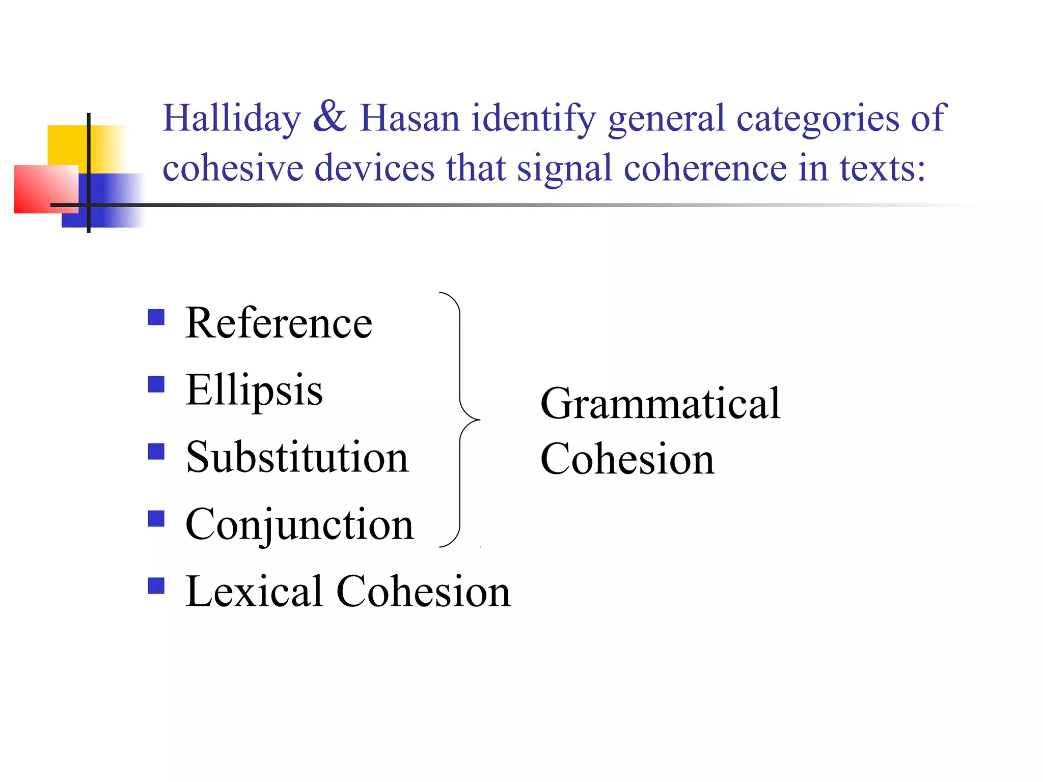 Cohesion and coherence | PPT