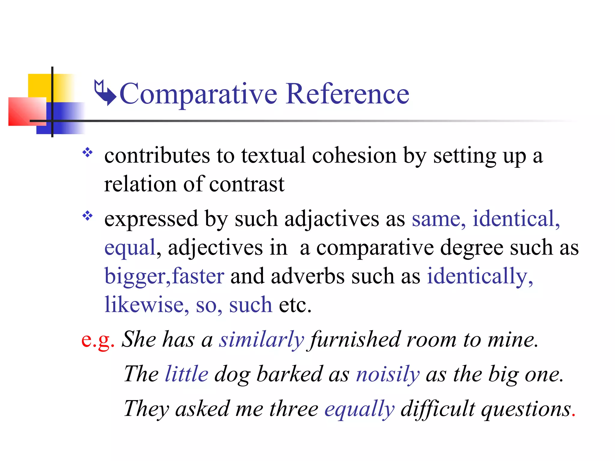 Cohesion and coherence | PPT