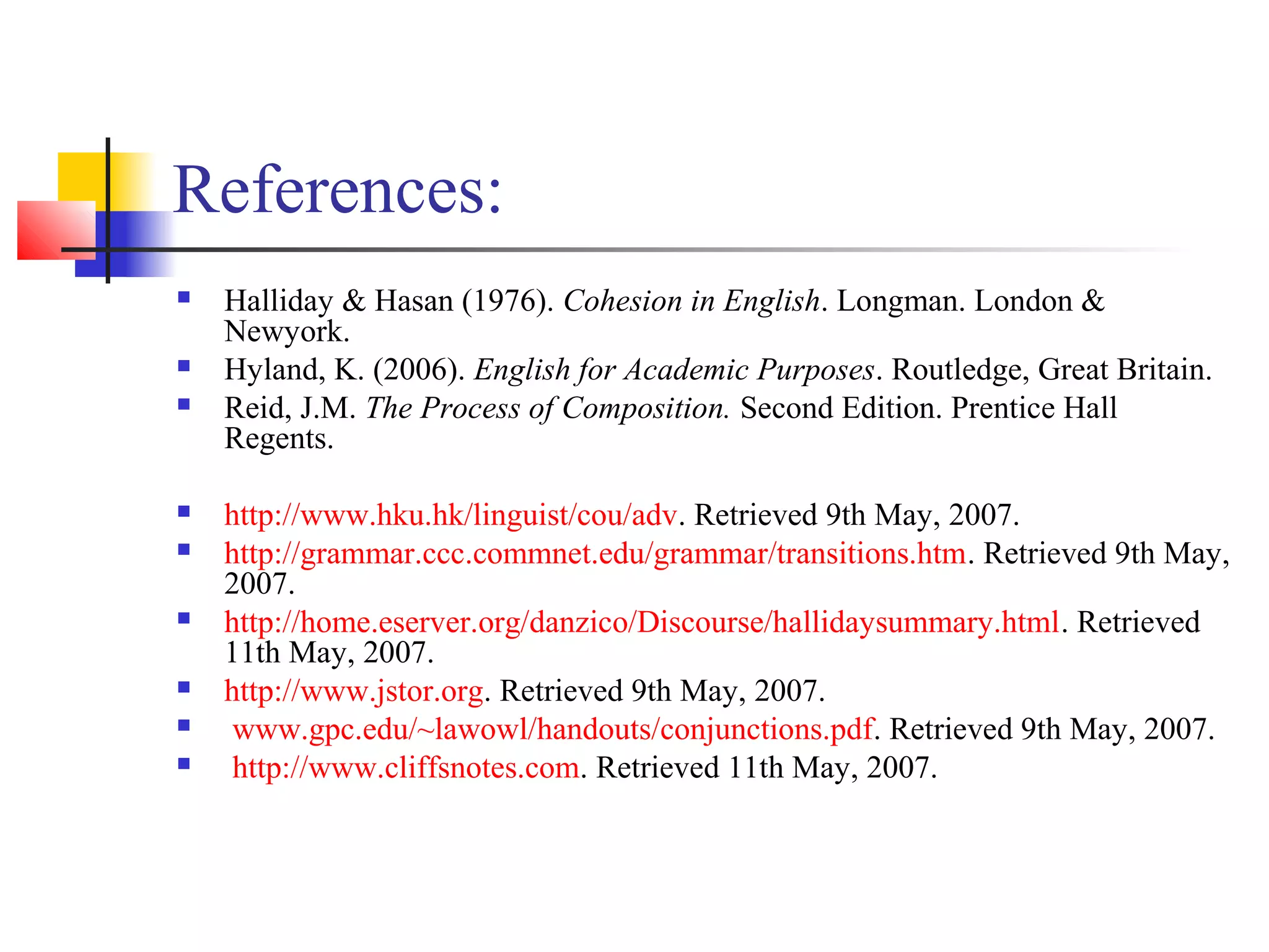 Cohesion and coherence | PPT