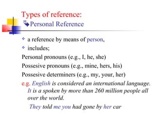 Cohesion and coherence | PPT