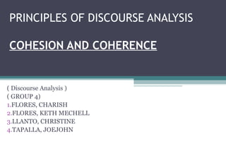 COHESION AND COHERENCE.pptfwegwegerrehtyj | PPT