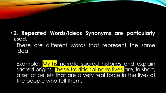 cohesion and coherence lesson in english 9.pptx | Games and Puzzles | Hobbies & Interests