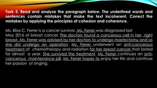 cohesion and coherence lesson in english 9.pptx | Games and Puzzles ...