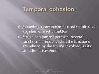 Cohesion and coupling FROM SGVU student.. | PPT | Free Download