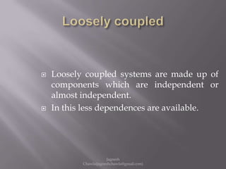 Cohesion and coupling FROM SGVU student.. | PPSX
