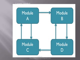 Cohesion and coupling FROM SGVU student.. | PPT