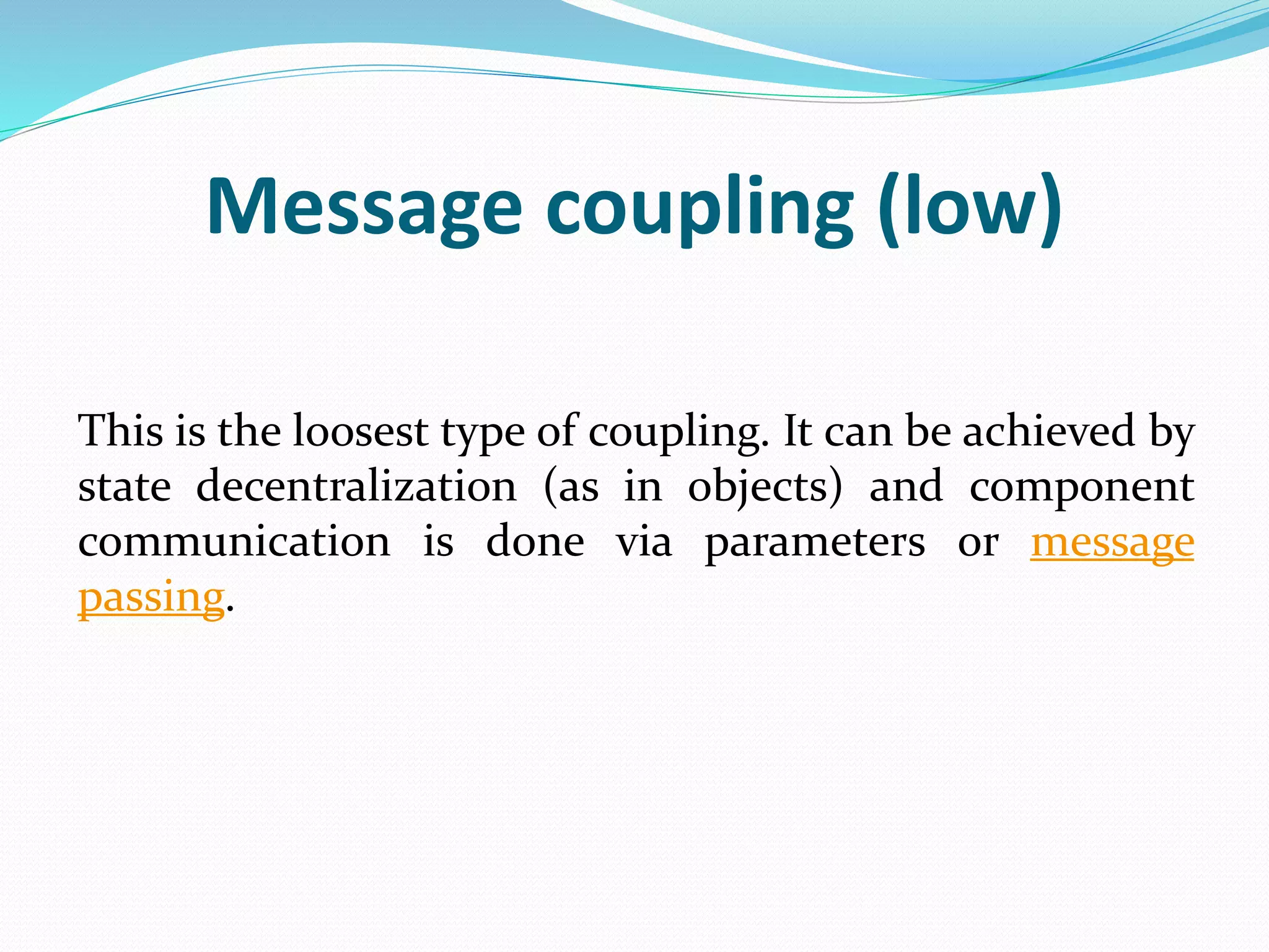 Cohesion and coupling | PPTX
