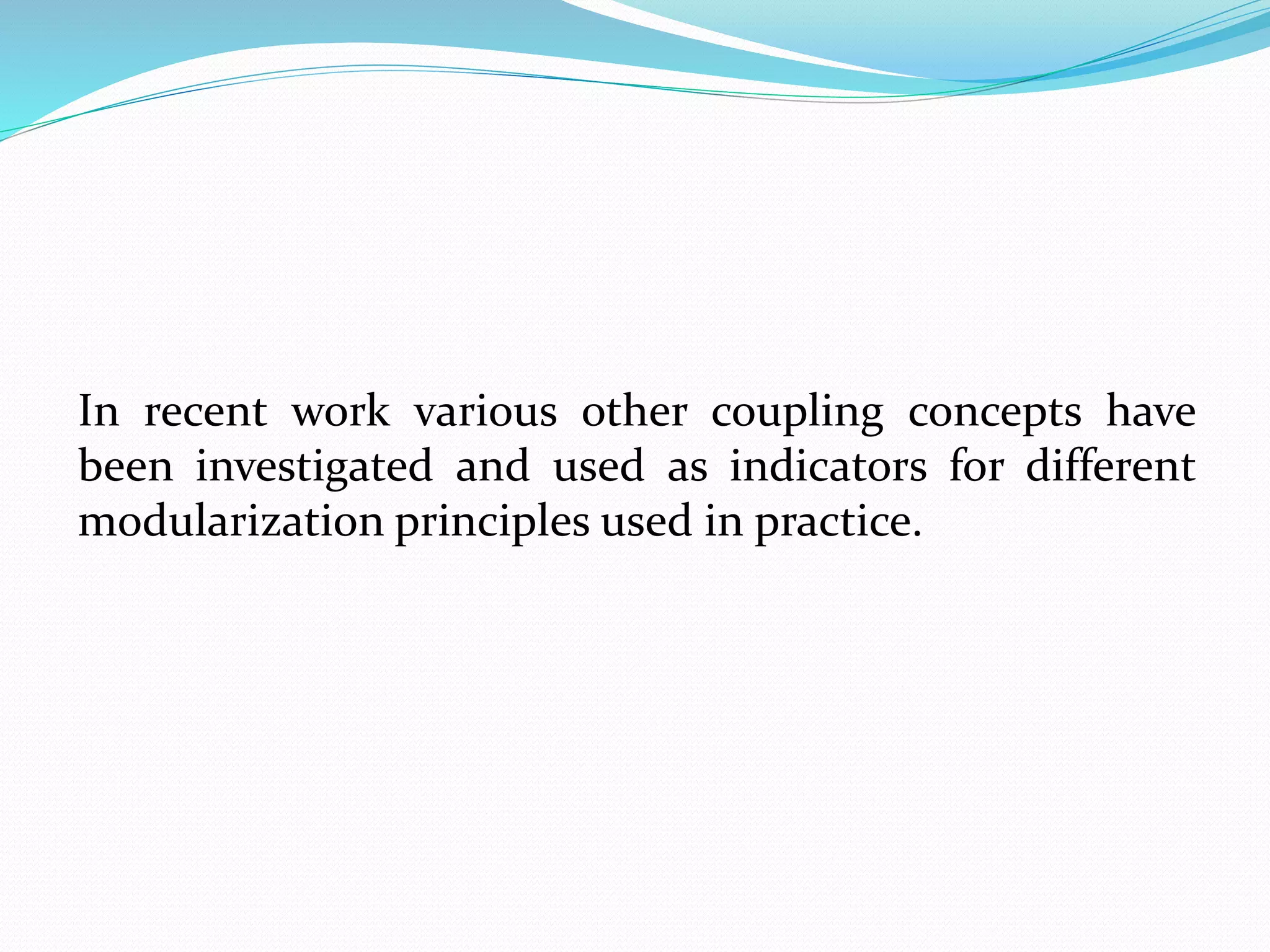 Cohesion and coupling | PPTX