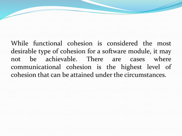 Cohesion and coupling | PPTX