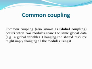 Cohesion and coupling | PPTX