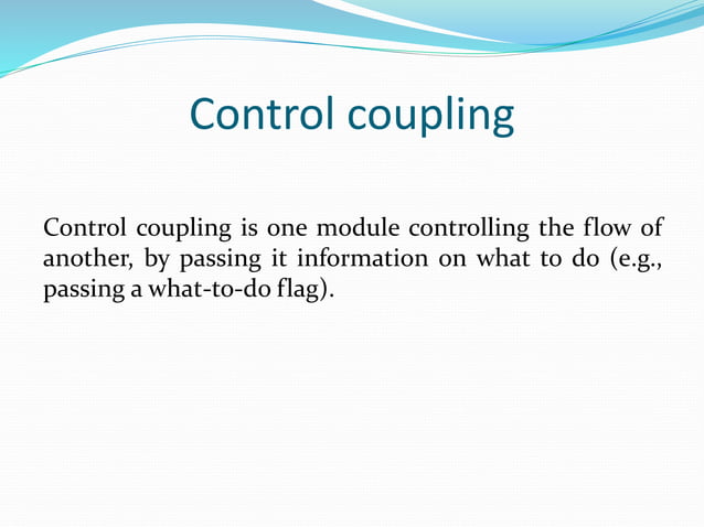 Cohesion and coupling | PPTX