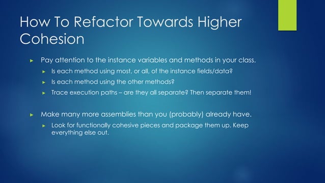 Cohesion and Coupling - The Keys To Changing Your Code With Confidence ...