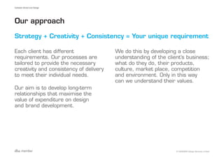 Cohesion Brand & Design introduction | PPT