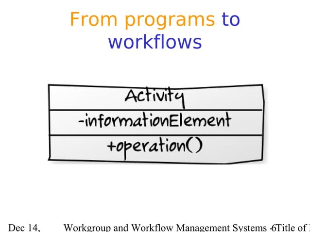 Cohesion and coupling metrics for workflow process design | PPT