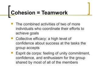 Cohesion development | PPT