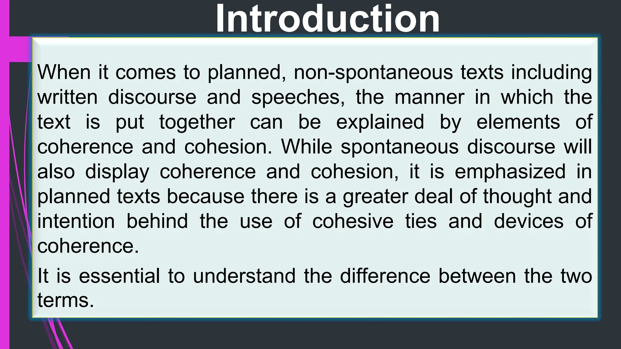 Cohesion (Discours Analysis) practical aspect.pptx