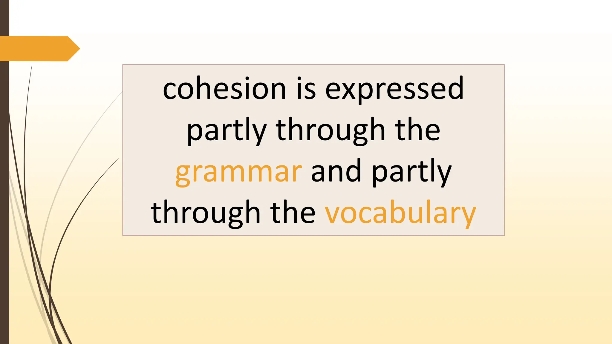 Cohesion (Discours Analysis) practical aspect.pptx